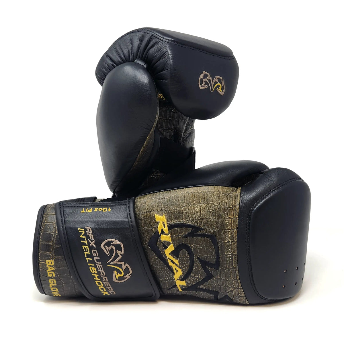 RFX-Guerrero Intelli-Shock Bag Gloves Croc Skin Edition – Rival Boxing ...